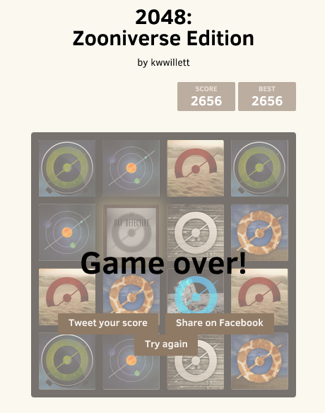 2048 Zooniverse Game – Daily Zooniverse